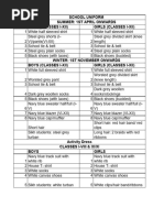 Kendriya Vidyalaya Winter Uniform Guide | PDF | Shirt | Blue
