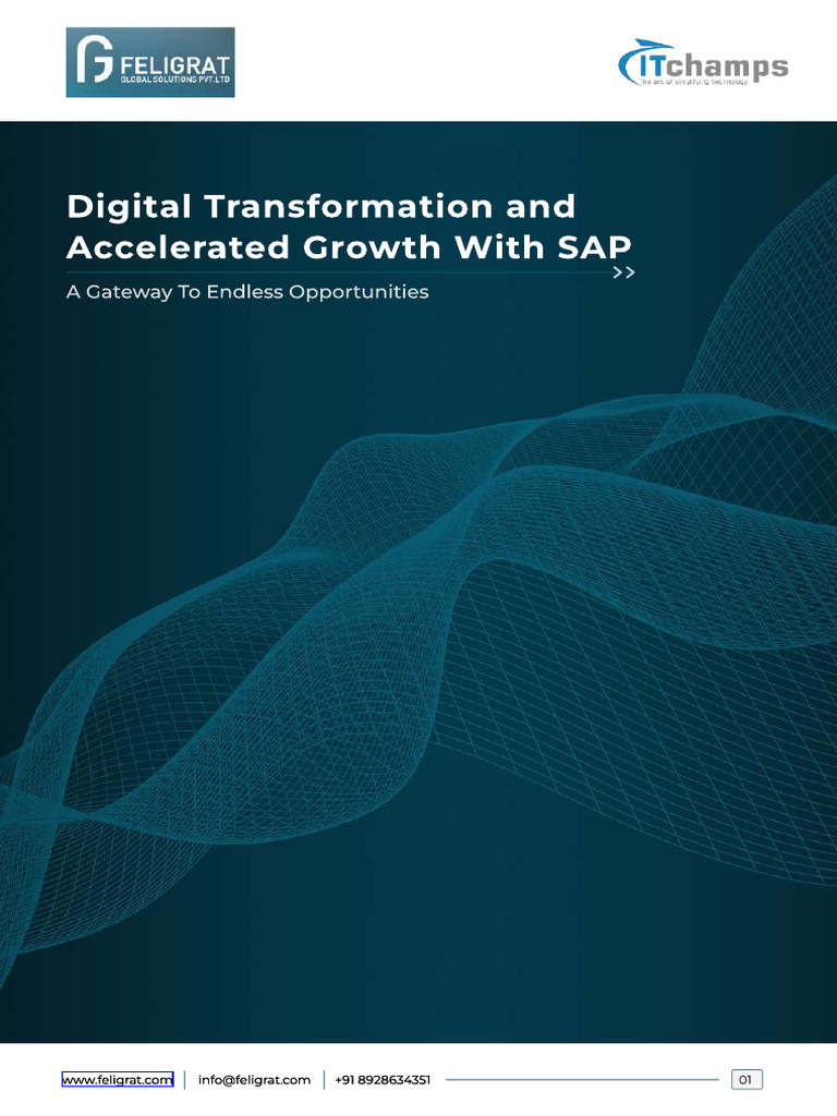 SAP Training Brochure New | PDF | Innovation | Business