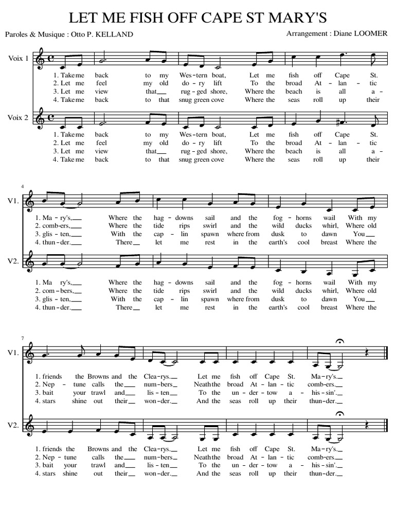 Let Me Fish Off Cape ST Mary's (v2) | PDF