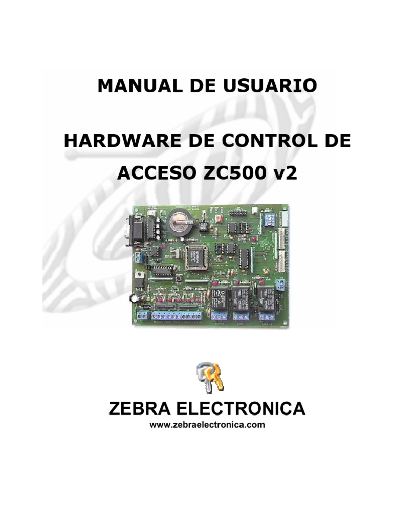Manual Controlador Zc500 - v2.PDF - Zebra Electronica | PDF | Unidad Central de procesamiento ...