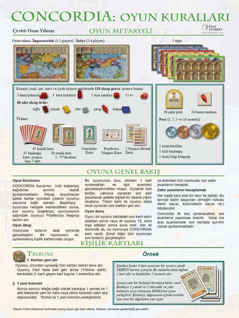 Concordia Türkçe Kural Kitabı | PDF
