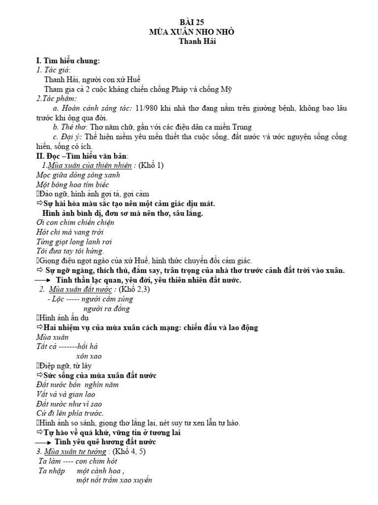 N I Dung Ghi Bài NG Văn 9 Đ T 2 | PDF