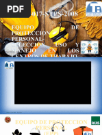 Tabla EPP NOM 017 STPS 2008 | PDF