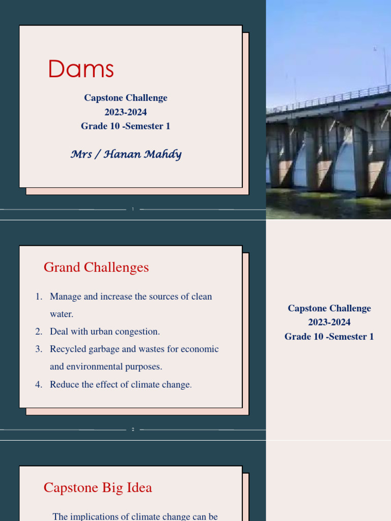 Capstone Grade 10 Challenge - PDF 2024 First Semester | PDF | Dam | Flood