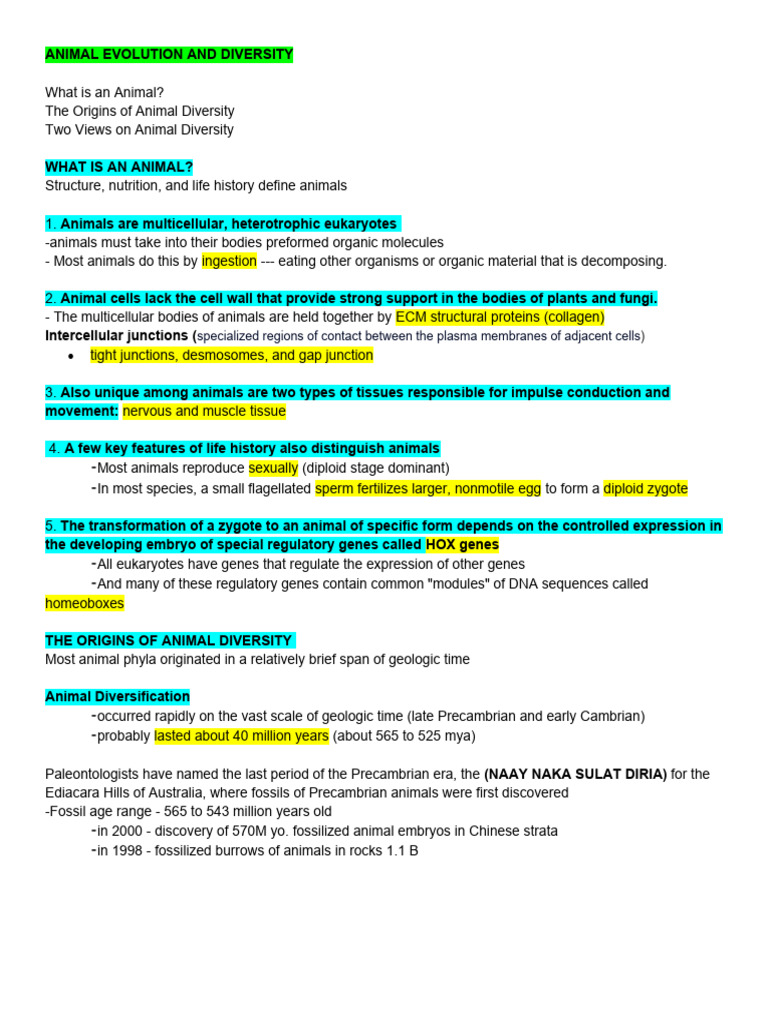 Systematics NOTES | Download Free PDF | Taxonomy (Biology) | Life Sciences