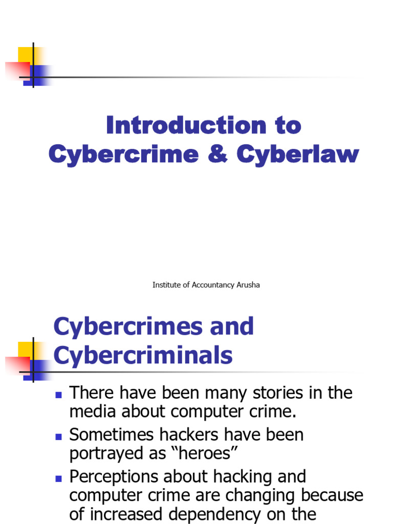 Introduction To Cybercrimes | PDF | Security Hacker | Cybercrime Introduction To Cybercrimes | PDF | Security Hacker | Cybercrime