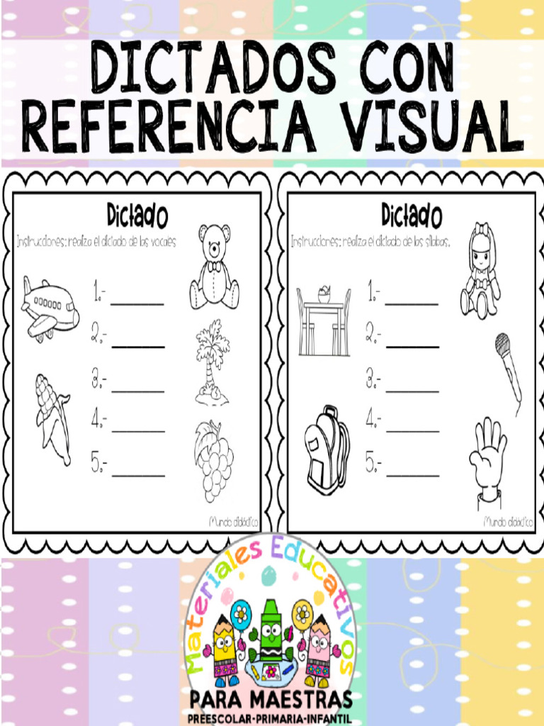Dictado Con Referencia Visual | PDF