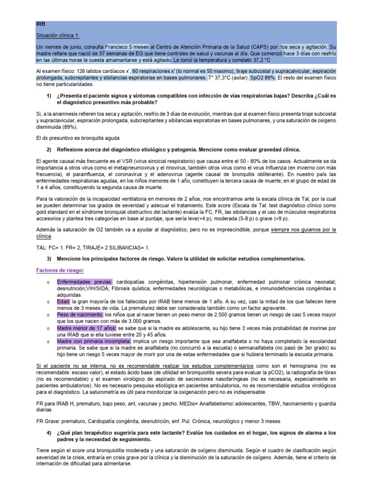 Adsasd | PDF | Neumonía | Tos