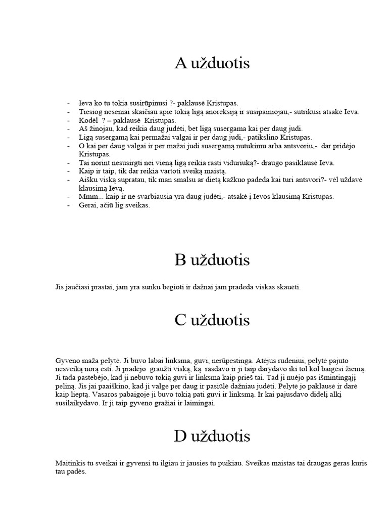 Sveika Mityba | PDF