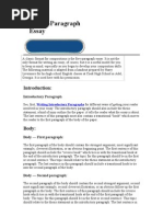 5 Paragraph Essay Sample | PDF | Essays