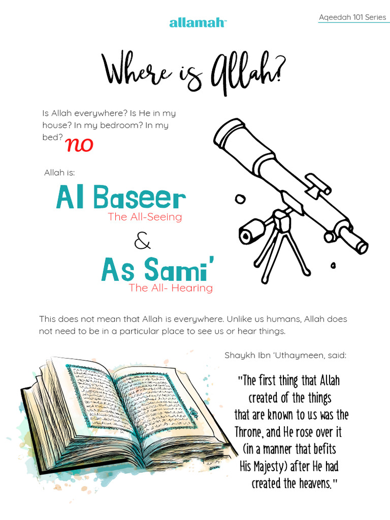 Where Is Allah | PDF