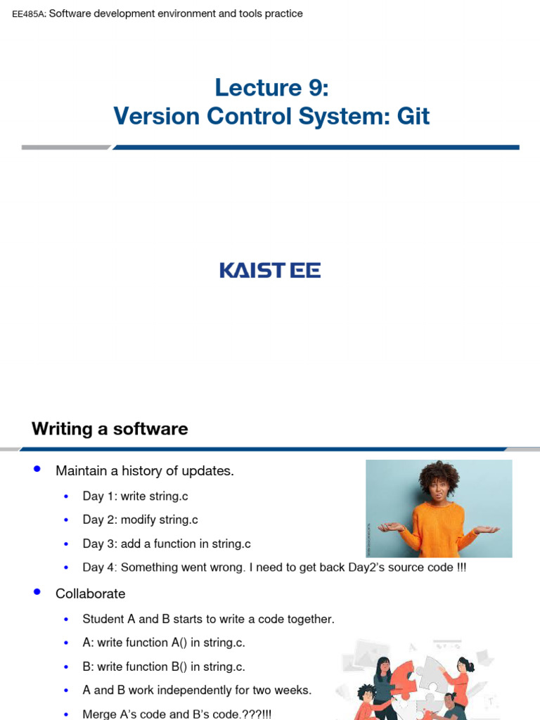 EE485 VersionControl | PDF | Version Control | Systems Engineering EE485 VersionControl | PDF | Version Control | Systems Engineering