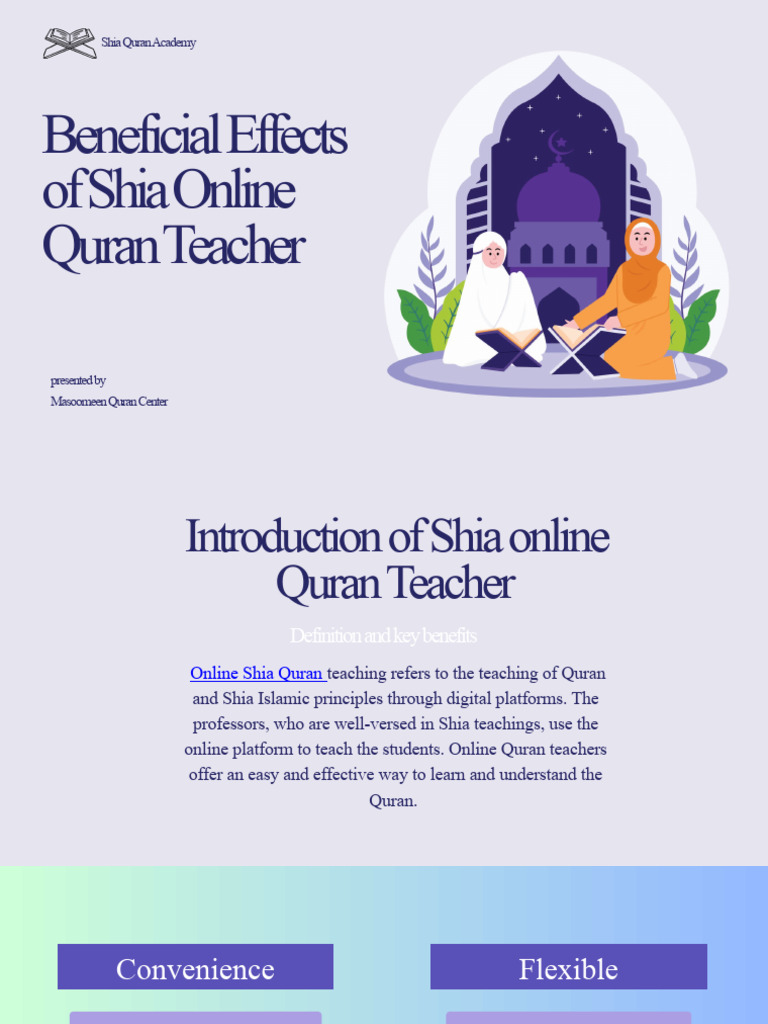 Shia Online Quran Teacher | PDF