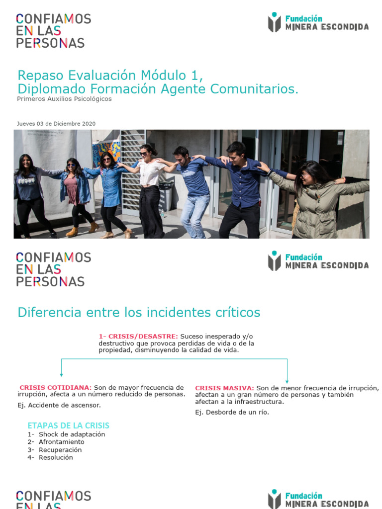 Repaso Prueba Modulo 1 | Descargar gratis PDF | Ansiedad | Estrés (biología)