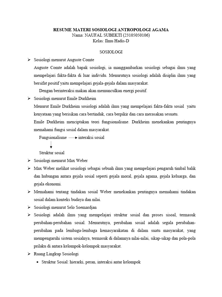 Resume Saa Uas | PDF