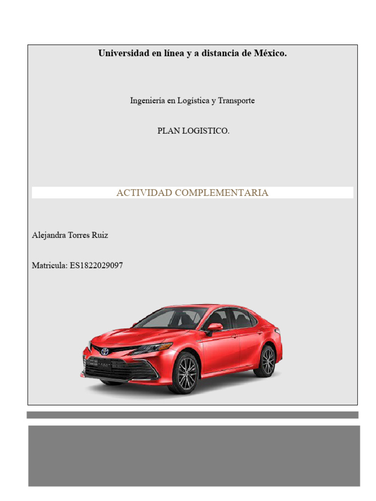 LPLG U3 Ac Altr | PDF | Toyota | Business