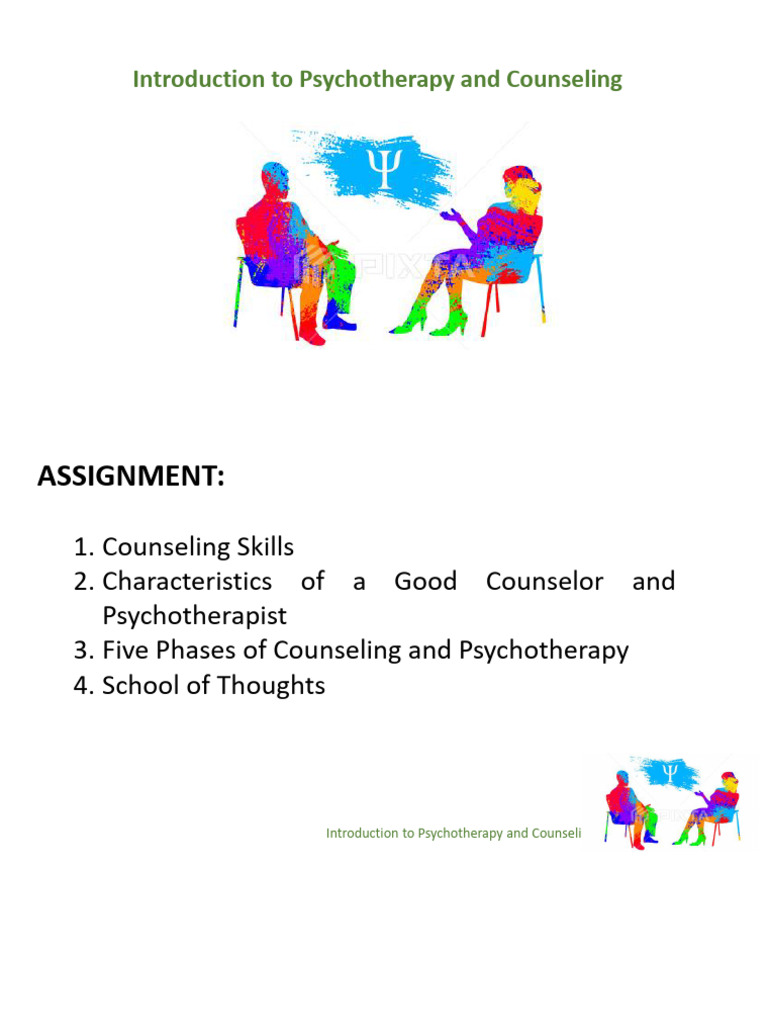 2 Intro-Psychotherapy-10212023 (SCH) | PDF | Psychotherapy | Counseling ...