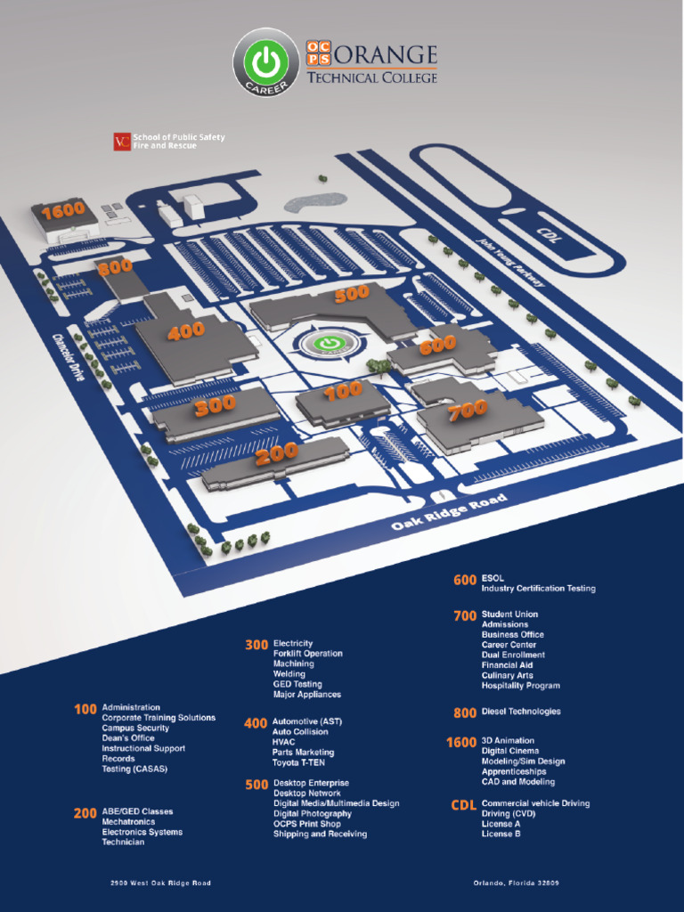 Campus Map Letter Size | PDF