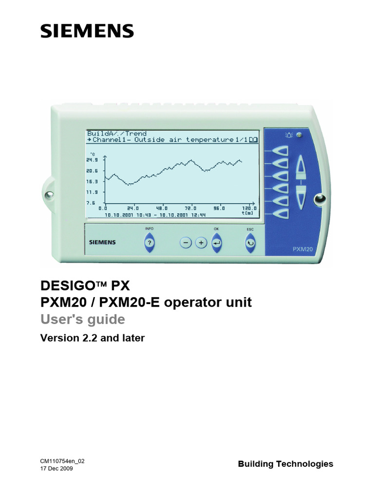 desigo_pxm20 | PDF | Ip Address | Port (Computer Networking)