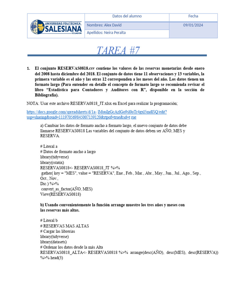U2 Neira Alex T3 | PDF | Estadísticas | Muestreo (Estadísticas)