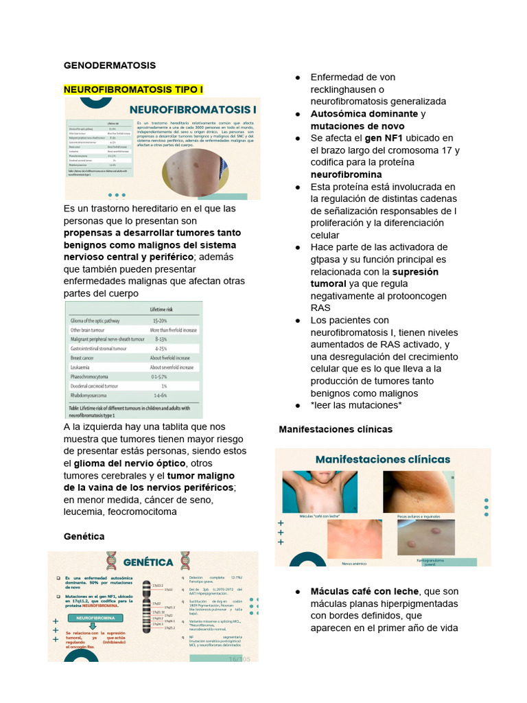 GENODERMATOSIS | PDF | Enfermedades y trastornos | Causas de la muerte