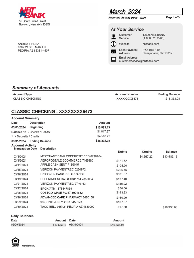 Statement(1) backup | PDF | Credit Card | Cheque