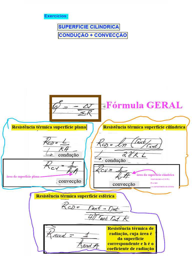 EF3-transcal-EXERC_FIXACAO_cv-cd_clindrica_1 | PDF | Condução térmica ...