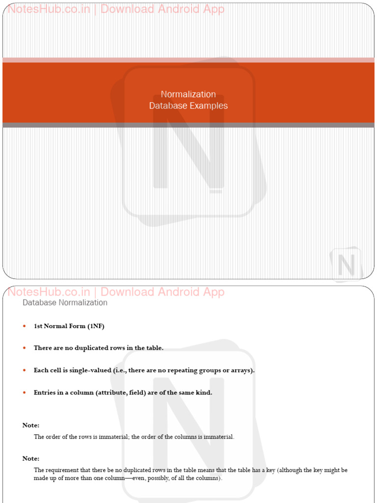DBMS normalization | PDF | Information Retrieval | Data Management DBMS normalization | PDF | Information Retrieval | Data Management