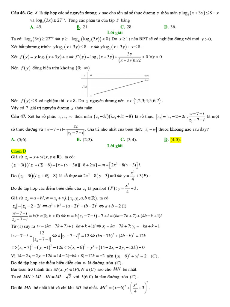 T NG H P VDC Toán Hay | PDF