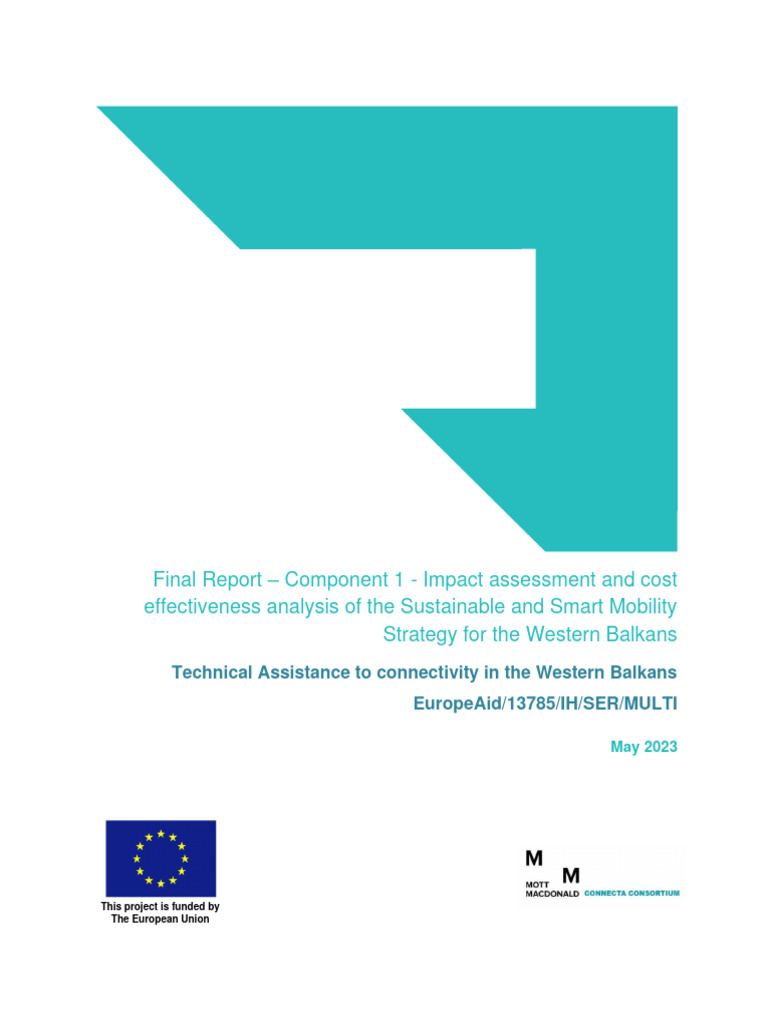CONNECTA-TRA-CRM-REG-MOB-07_Component1-Deliverable4_Final Report_Final_ver4.0 | PDF | Climate ...