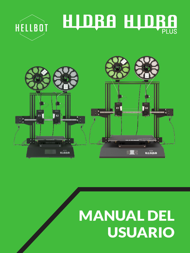 digital-manual-Hidra-v2 | Descargar gratis PDF | Impresión 3d | Impresora (Computación)