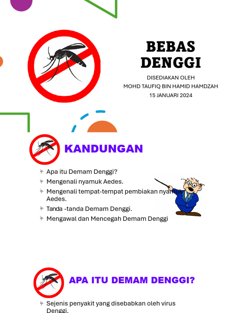 Bebas Denggi Slide Show PDF | PDF