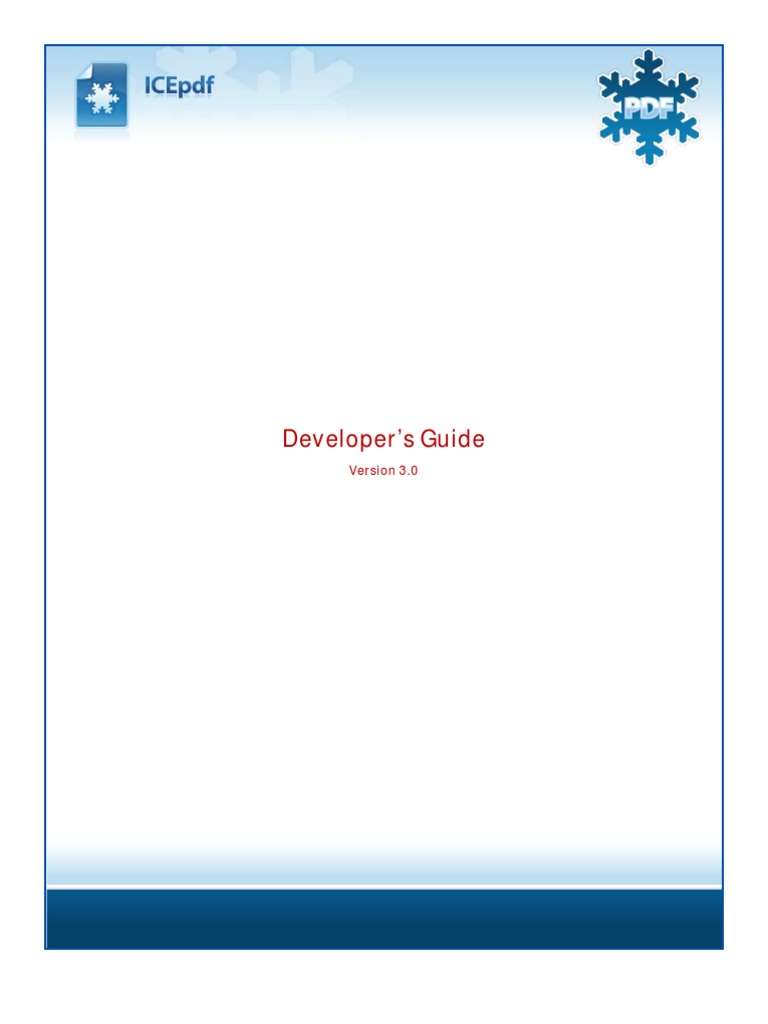 Icepdf Developers Guide Pdf Portable Document Format Java