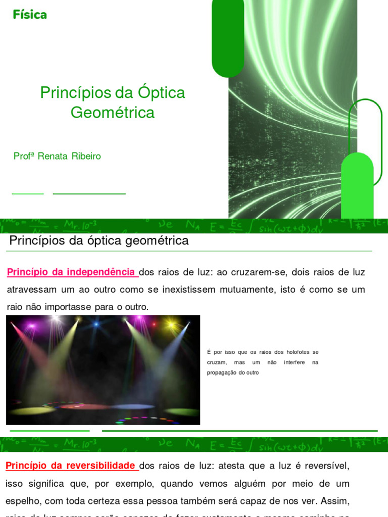 Principios Da Optica Geometrica | PDF | Ótica | Eclipse