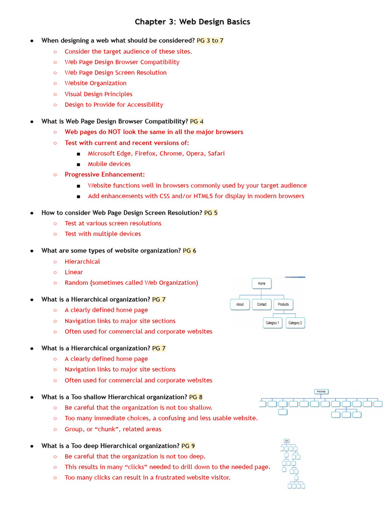 Web Design. Ch3 | Download Free PDF | Web Design | World Wide Web