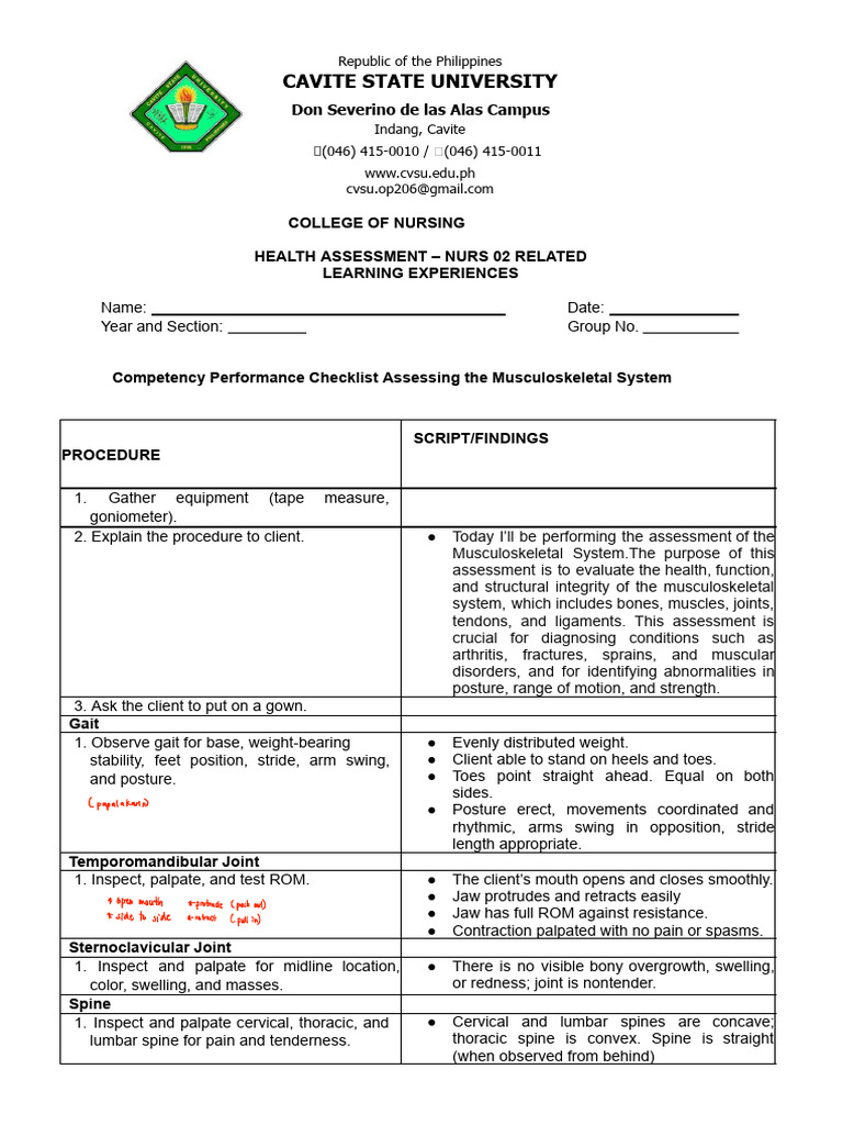 Musculoskeletal Script 1 | PDF | Anatomical Terms Of Motion | Vertebral ...