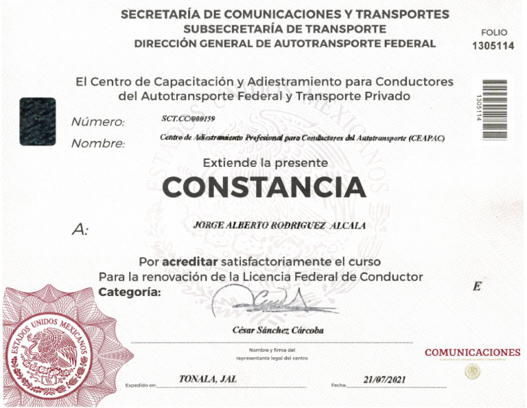 Curso Jorge Alberto Rodriguez Alcala | PDF