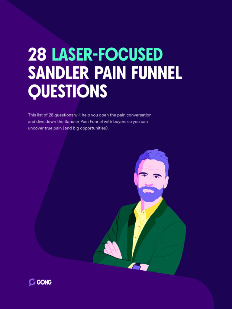 Sandler Pain Funnel Questions | PDF | Social Psychology | Behavioural ...
