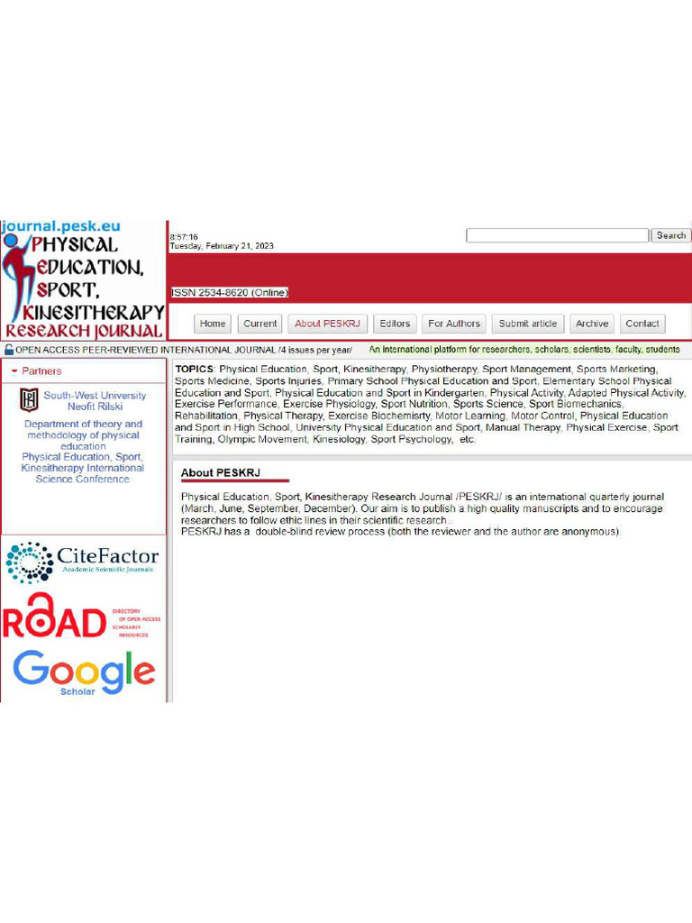 The responsibilities of the physical education teacher as a pedagogue in the school physical ...