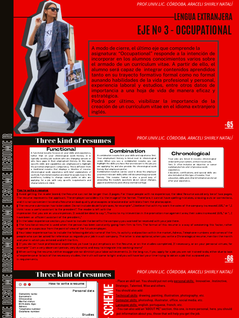 Eje 3 | PDF | Résumé