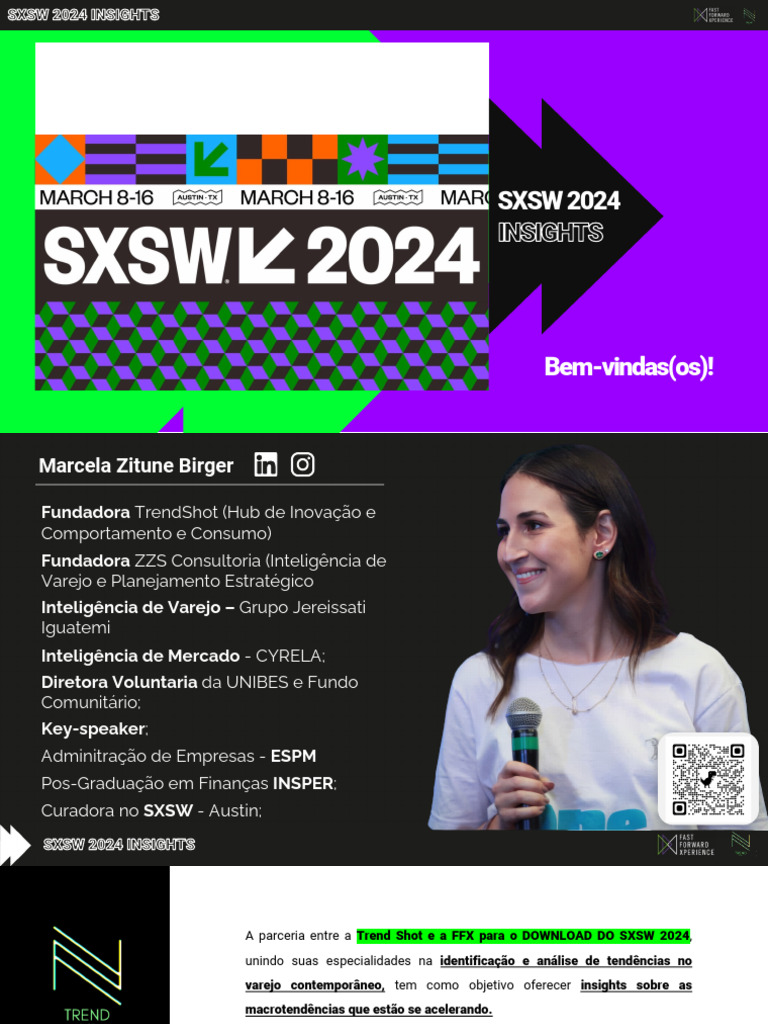 Insights Do Sxsw 2024 | Download grátis PDF | Inteligência artificial | Inteligência Artificial ...