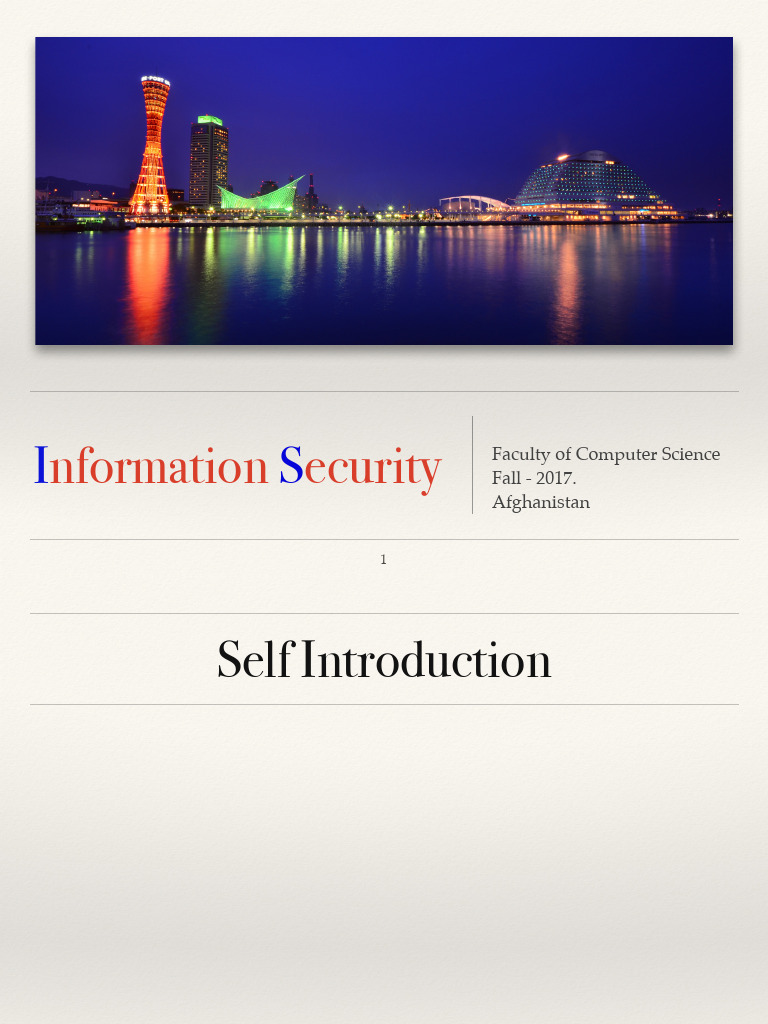 Info Sec 1 PDF | Download Free PDF | Security | Computer Security