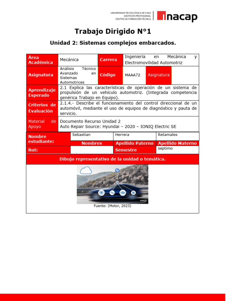 Maaa72 U2 TD2 | PDF | Coche | Sensor
