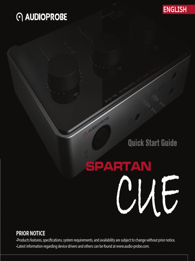 Ap Cue110 QSG - en | PDF