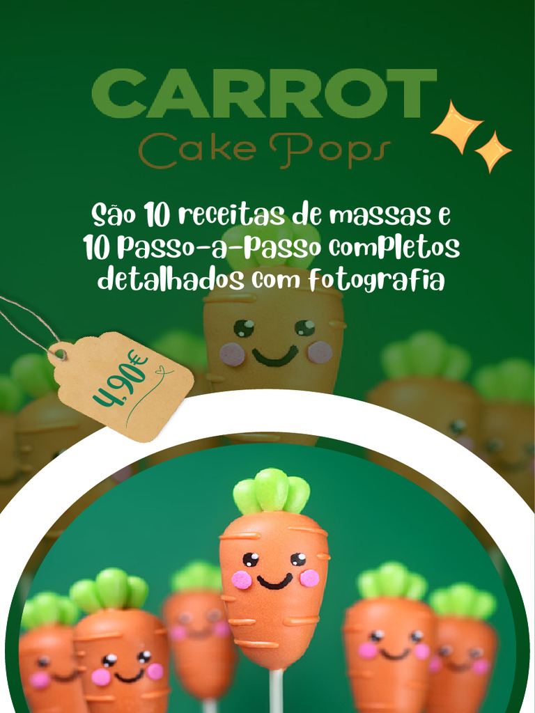 Green Food Recipe Book Cake Pop | PDF | Chocolate | Chá