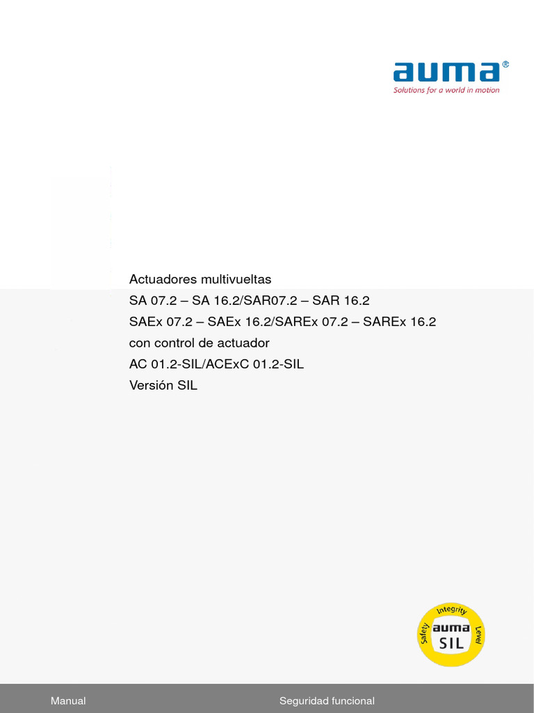 Actudor Auma 2024 | PDF | Ingenieria Eléctrica