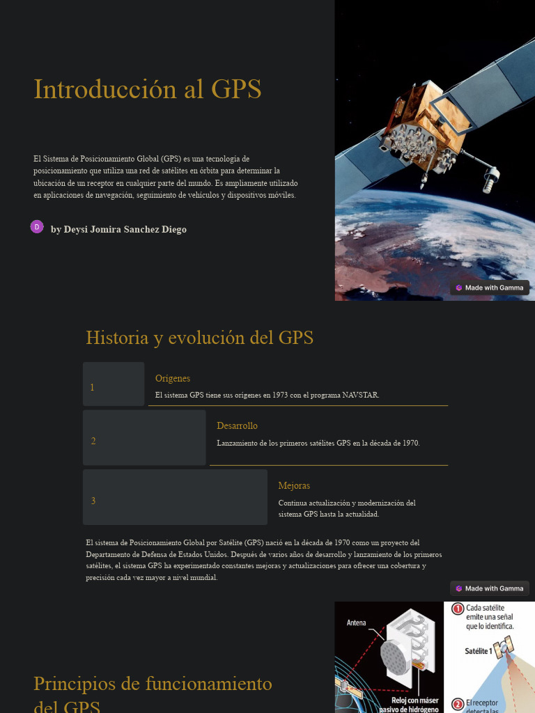 Introduccion Al GPS | PDF | Sistema de Posicionamiento Global