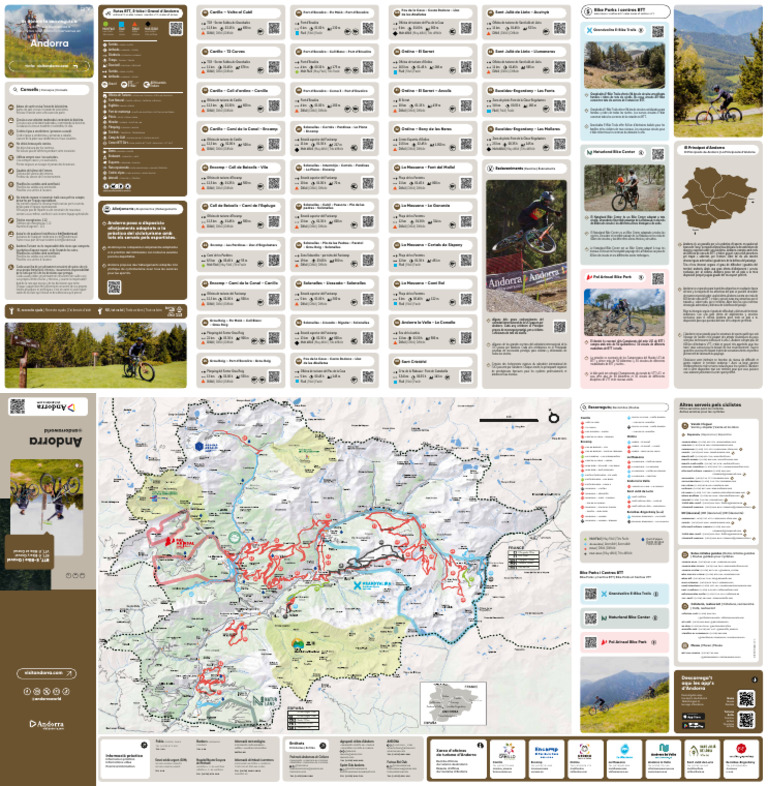 Mapa BTT 2024 CA-ES-FRv2 | PDF