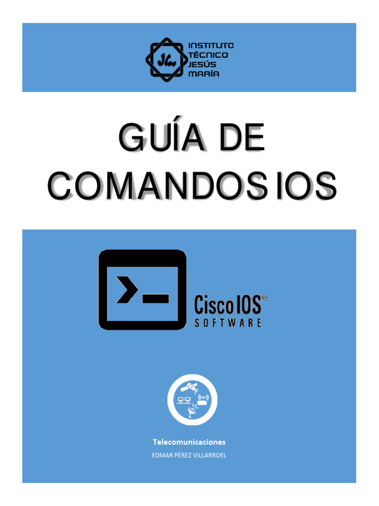 Guía de Comandos Ios | PDF | Enrutador (Computación) | Yo Pv6