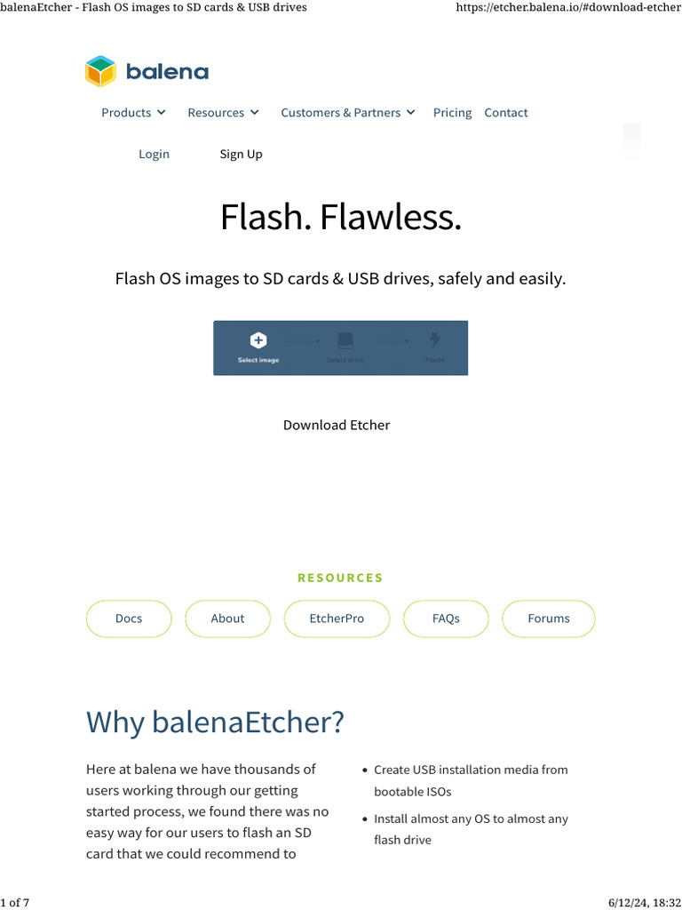 Balena Etcher | PDF | Usb Flash Drive | Mac Os